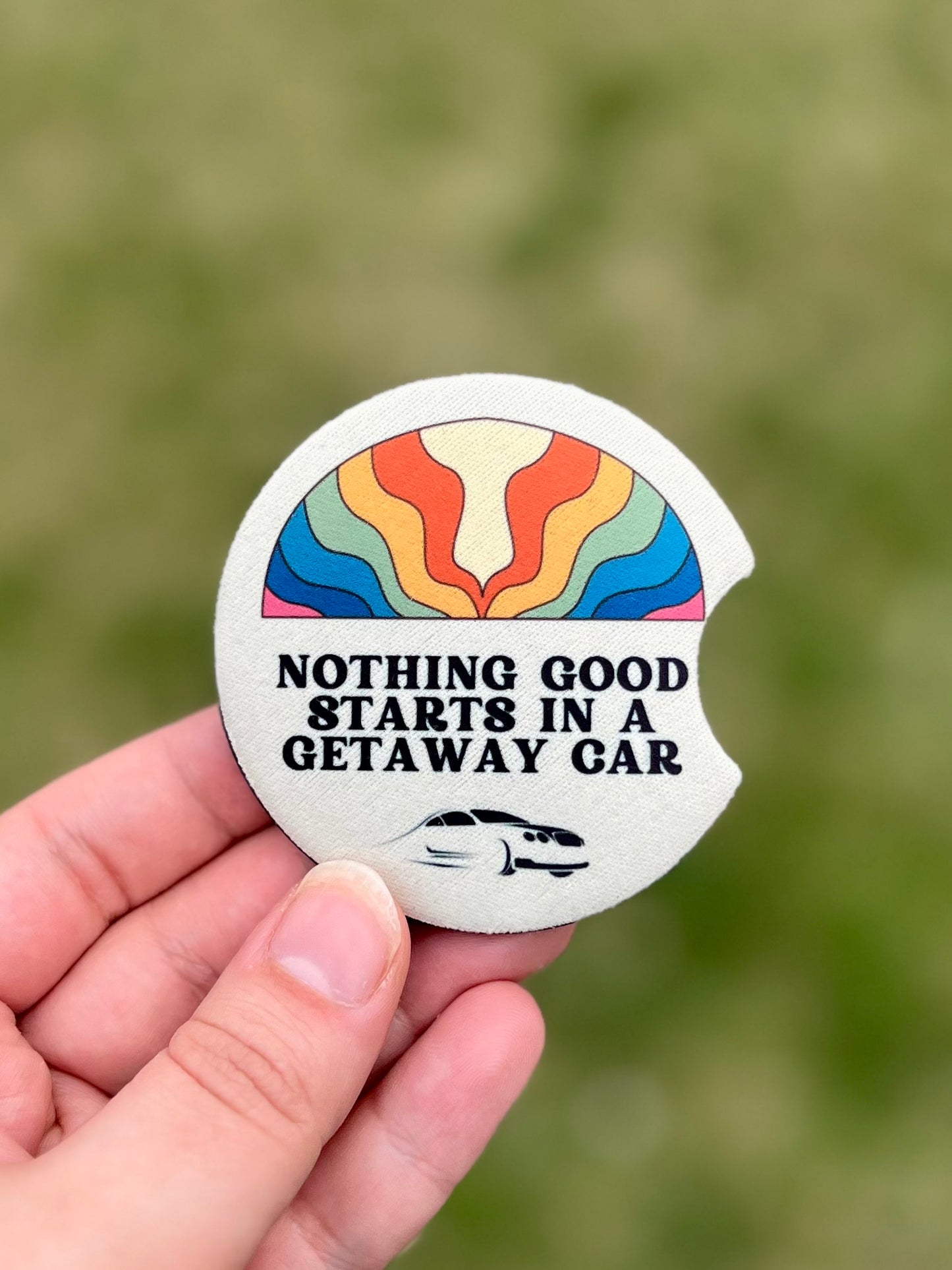 T.S. Getaway Car Coaster – Notsocraftymamas